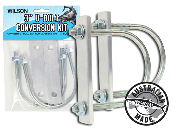Wilson Bull Bar Conversion Kit 3" – thetacklewarehouse